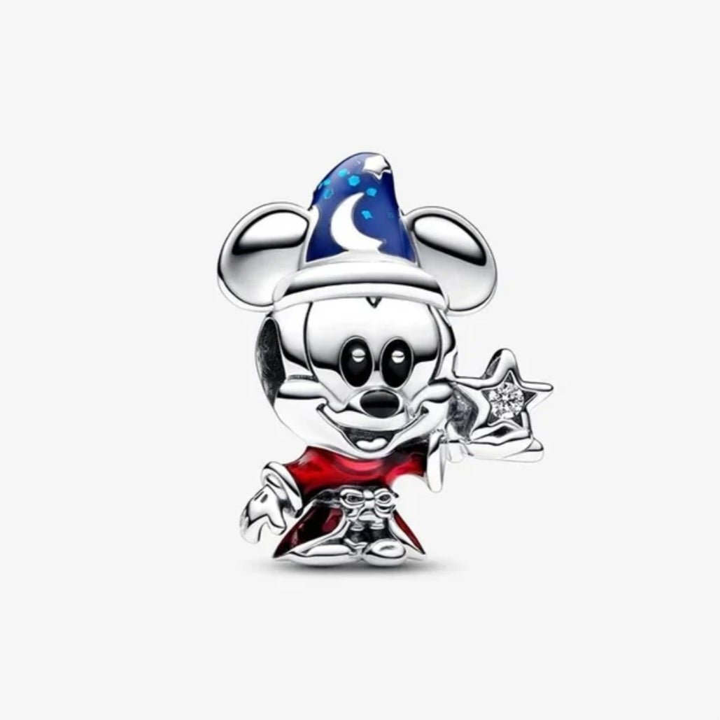Sterling Silver Mickey Mouse Believe In Magic Charm – Enchanting Charms